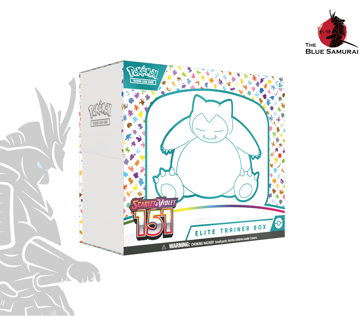 Pokemon TCG Karmesin & Purpur 151 Top-Trainer-Box EN – The Blue Samurai