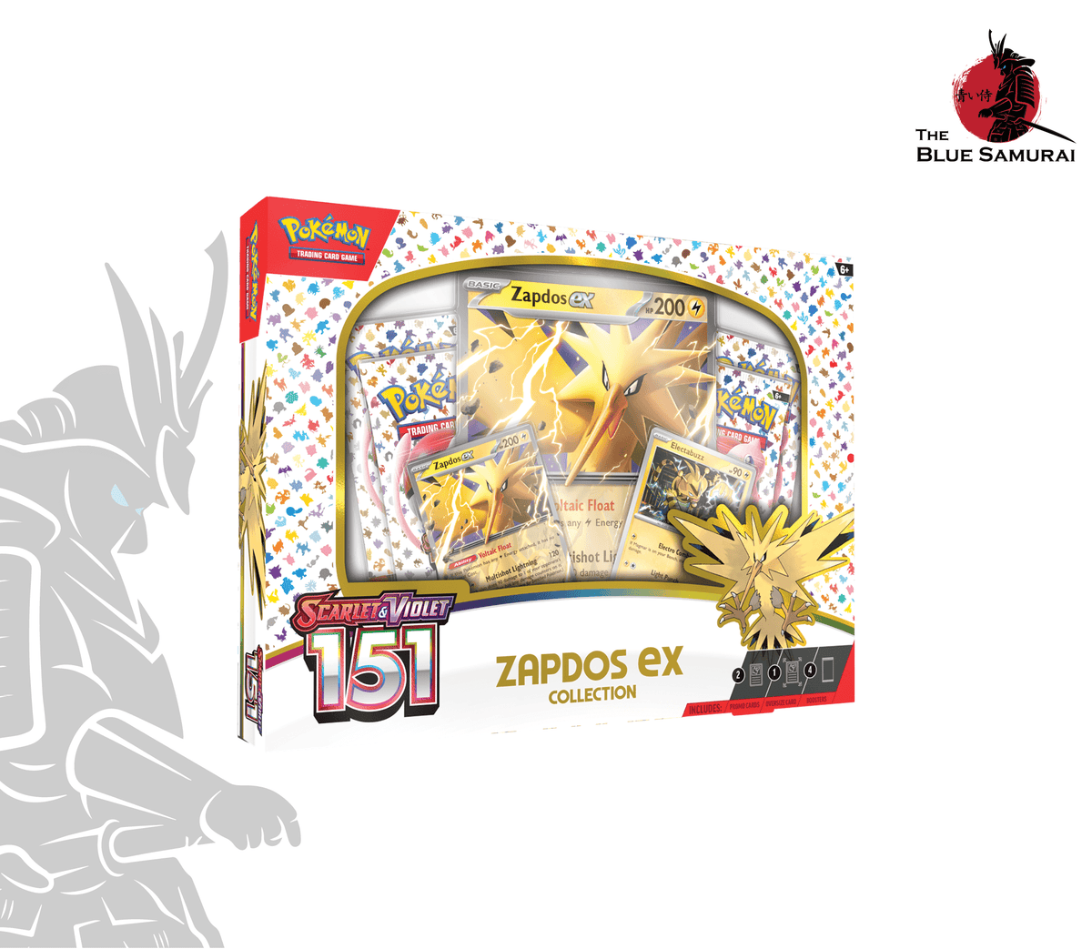 Pokemon TCG Scarlet & Violet 151 Zapdos ex Collection EN SV03.5 – The ...