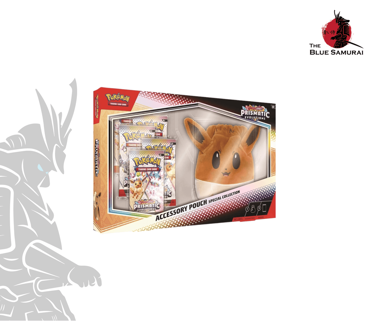 Pokemon TCG Prismatic Evolutions Accessory Pouch Special Edition EN ...